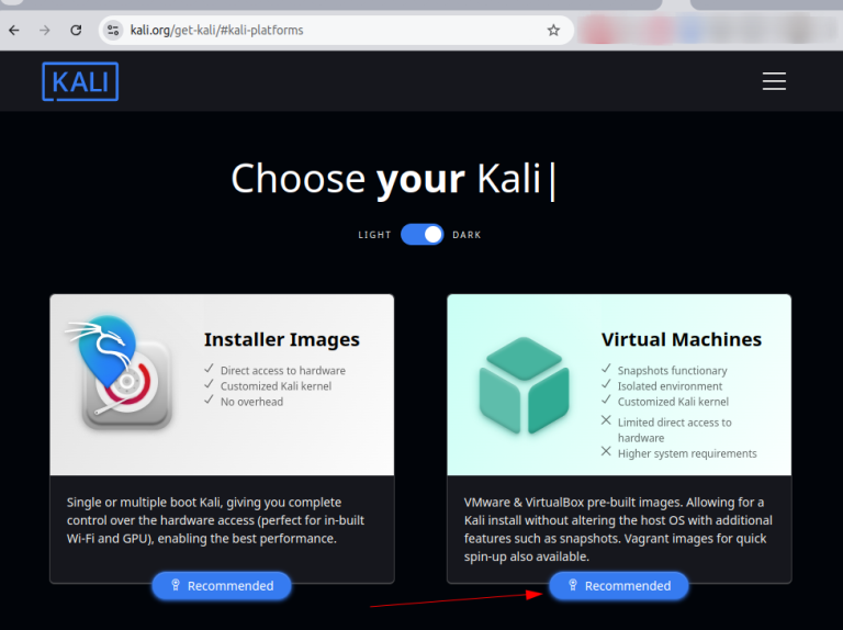 Installation de Kali Linux sur VMware Workstation – Oleks IT Blog