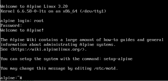 Installation et Configuration d’Alpine Linux – Oleks IT Blog