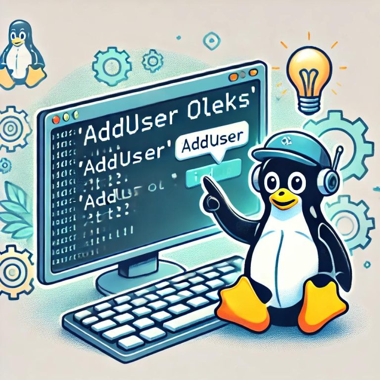 Commande adduser – Oleks IT Blog