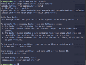 Installation de Docker sur Debian – Oleks IT Blog