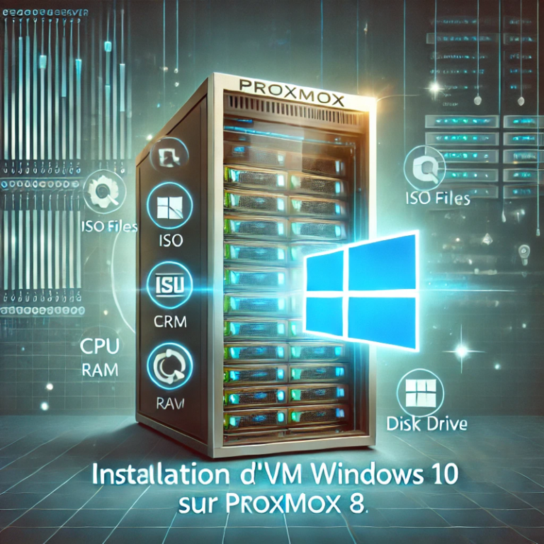Installation d’une VM Windows 10 sur Proxmox – Oleks IT Blog