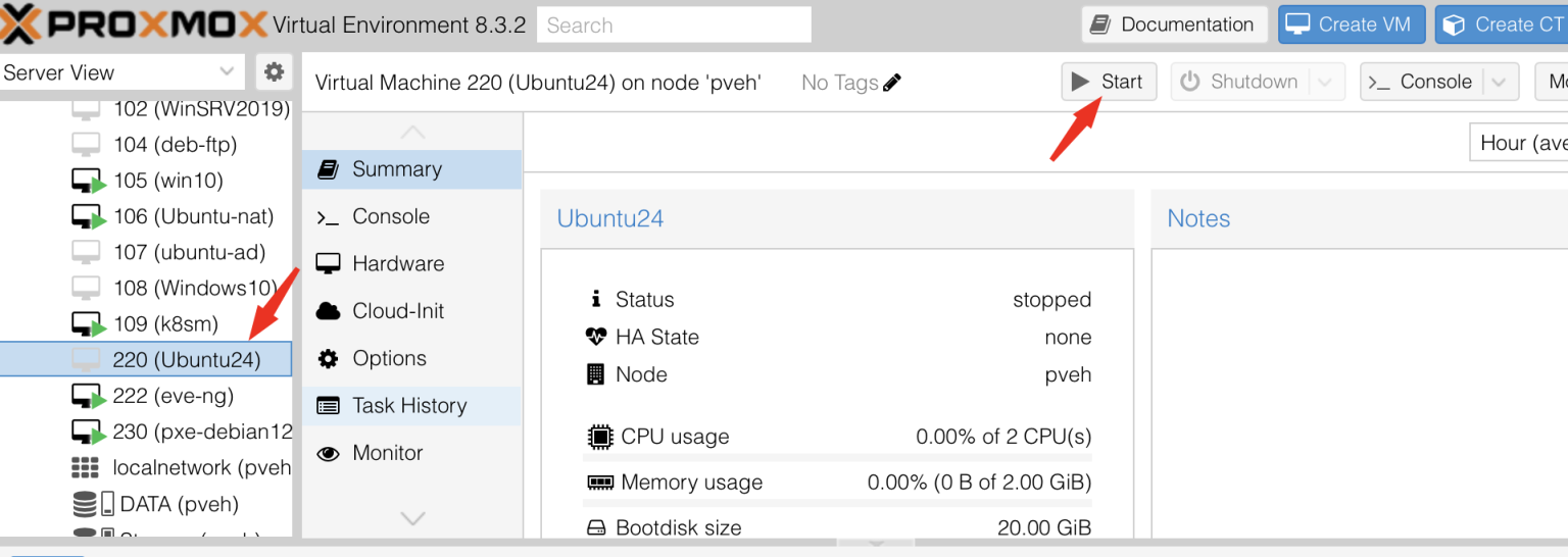 Installation d’Ubuntu sur Proxmox – Oleks IT Blog