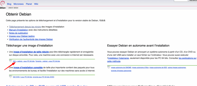 Installation Debian 13 sur Proxmox – Oleks IT Blog