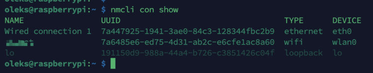 Configurer une adresse IP statique sur Raspberry Pi (nmcli) – Oleks IT Blog