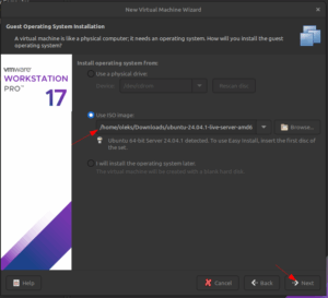 Installation ubuntu 24.04 sur VMware Workstation – Oleks IT Blog